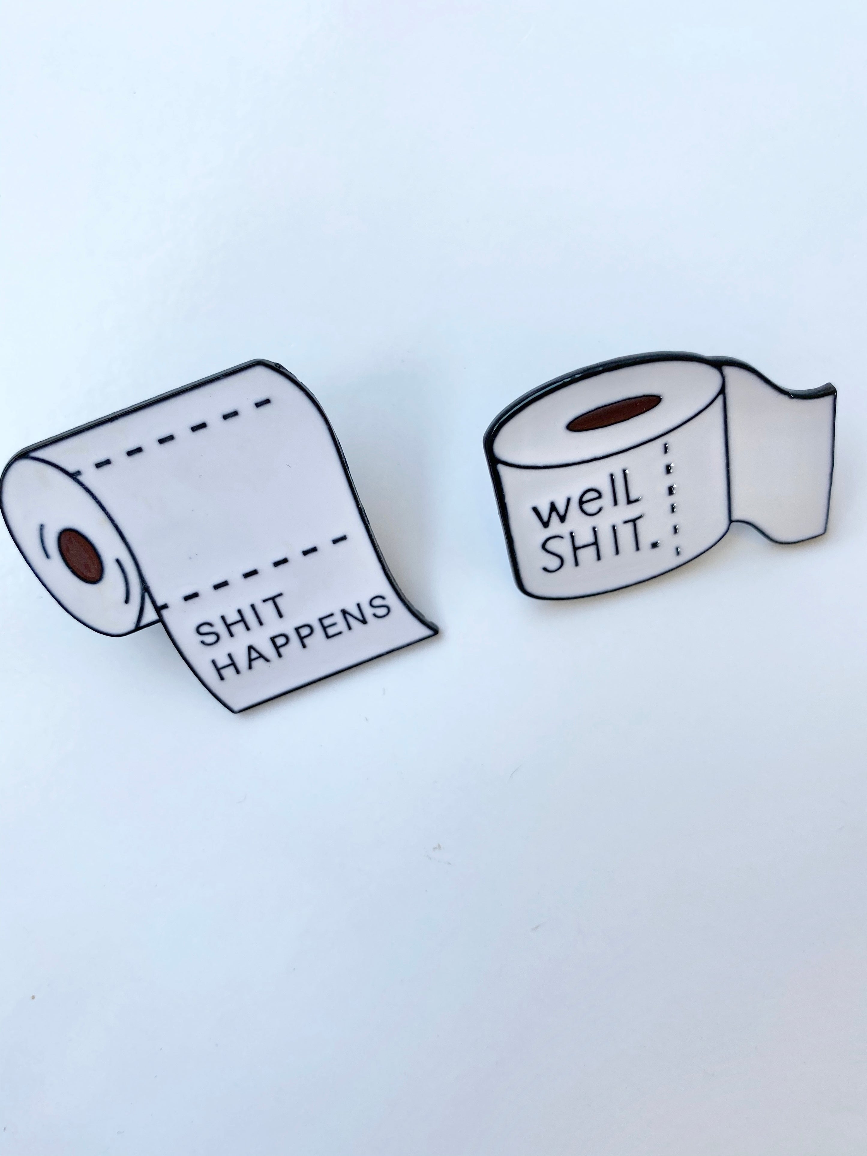 Toilet Paper Enamel Pin – The Fabulous Planner