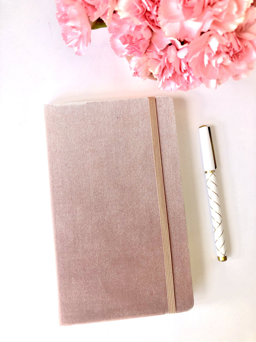 Velvet Hard Cover Journal – The Fabulous Planner